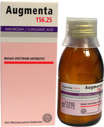 Augmenta 156.25 - Amoxicillin Clavulanic Acid - Powder for Oral ...